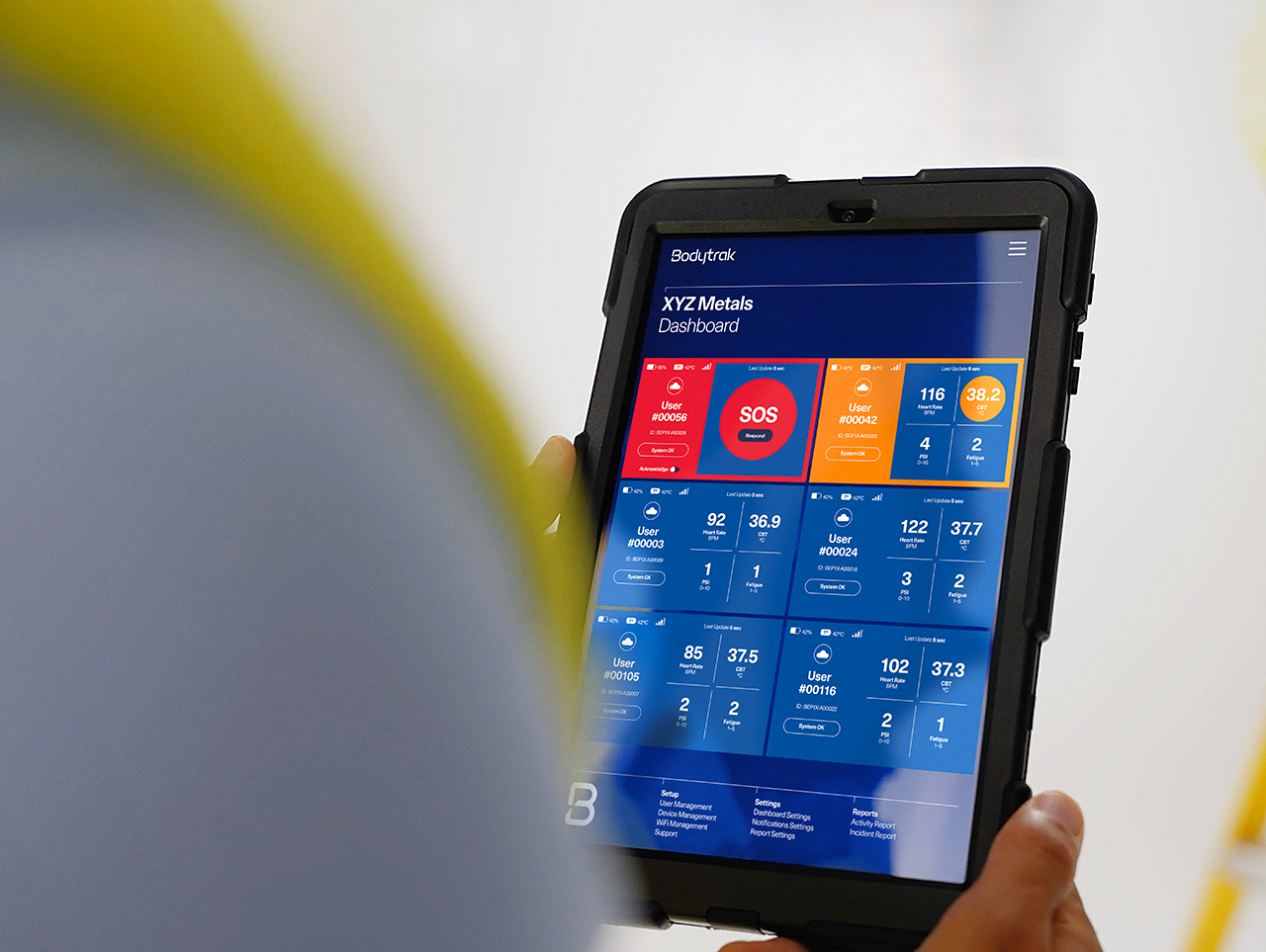 Heat Stress Monitors - Bodytrak